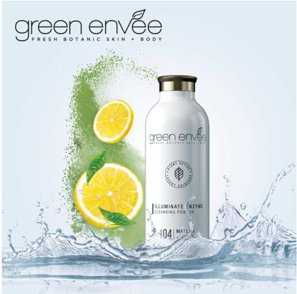 GREEN ENVEE04 ILLUMINATE ENZYME CLEANSING POWDER 天然酵素亮白潔面粉 (128G ...